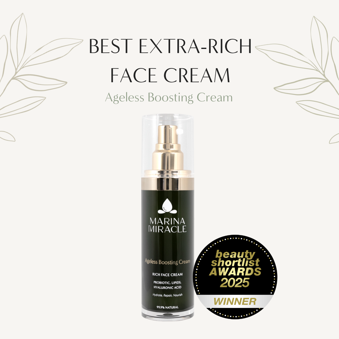 Økologisk Ansiktskrem - Ageless Boosting Cream for moden eller tørr hud ...