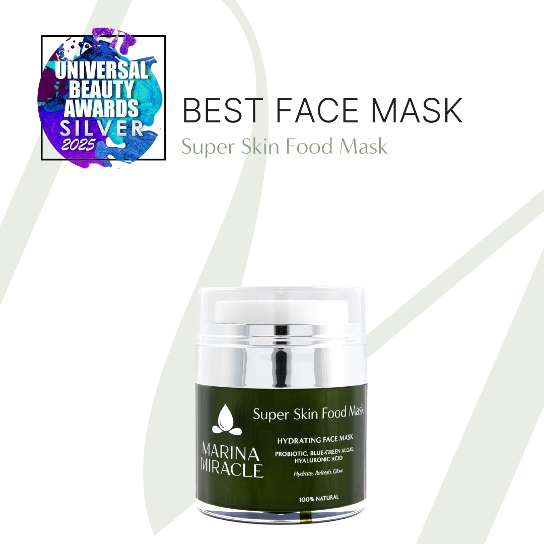 Økologisk prisvinnende fuktmaske - Super Skin Food Mask – Marina Miracle